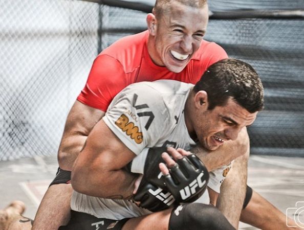 Vitor Belfort Treina Com St. Pierre Para O UFC Rio 2. Veja As Fotos ...