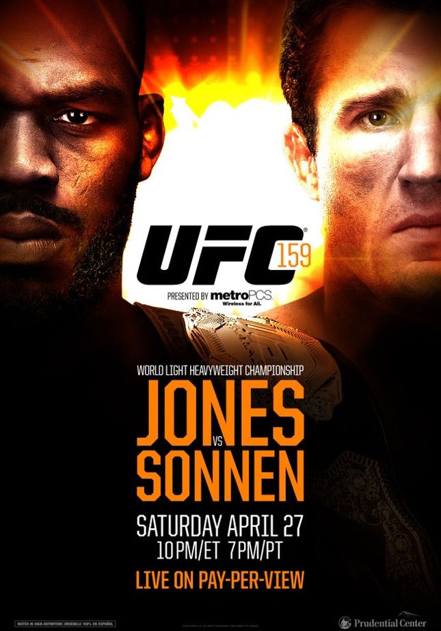 UFC 159 ganha cartaz oficial; venda de ingressos começa na próxima ...