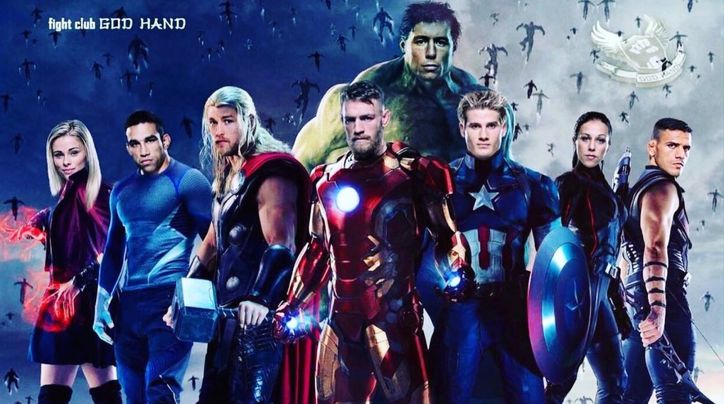 Lutador Brinca Com ‘Vingadores Do UFC’ Em Montagem | SUPER LUTAS