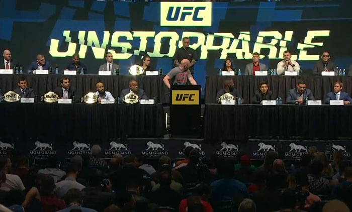 UFC makes six title fights official in 'provocation show' | SUPER FIGHTS