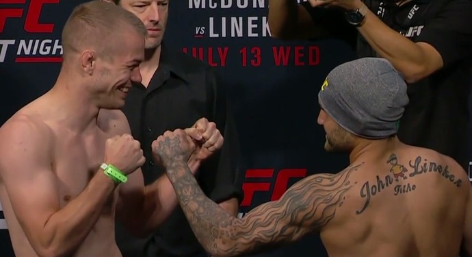 Lineker narrowly misses the weigh-in, but confirms his fight at UFC ...