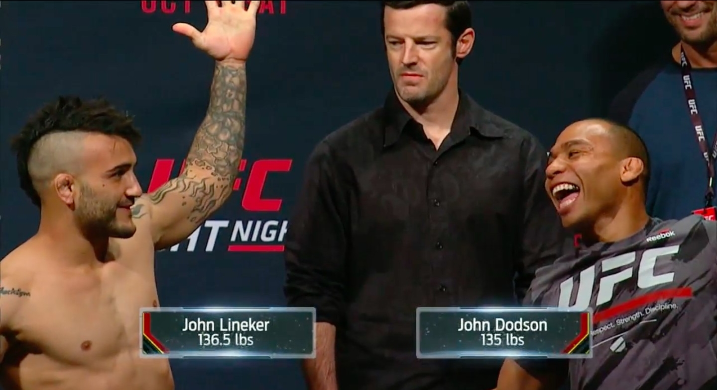 Duelo entre Lineker e Dodson lidera card recheados de brasileiros no ...
