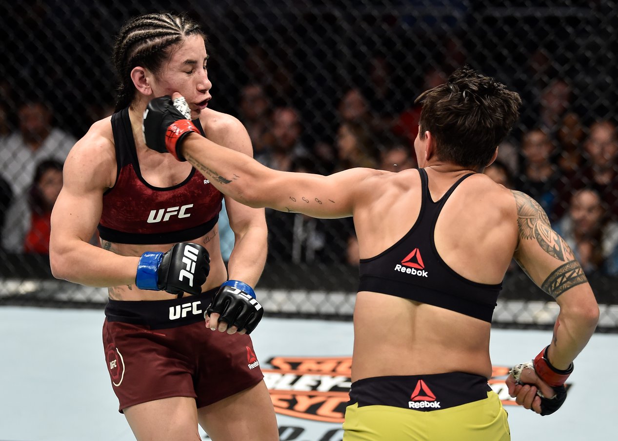 UFC Orlando: Jéssica Bate-Estaca beats Torres, breaks record and gets ...