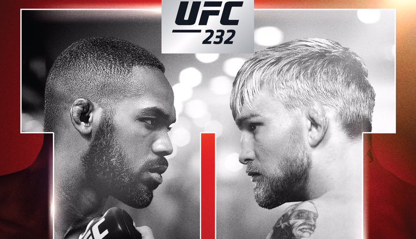 Pôster do UFC 232 é divulgado com ‘quarteto estrelar’ em destaque; veja ...