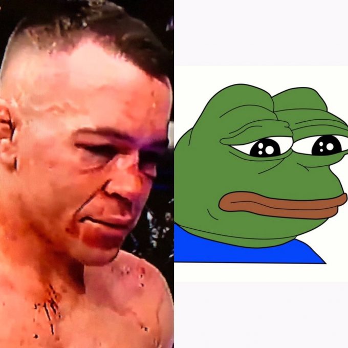 IMAGENS FORTES: Colby Covington vira meme com rosto desfigurado em ...