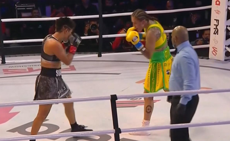 Cris Cyborg gets scared, but beats Simone Silva on points in her boxing ...