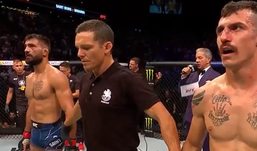 Único brasileiro no UFC Paris, Gabriel Miranda é nocauteado em estreia ...