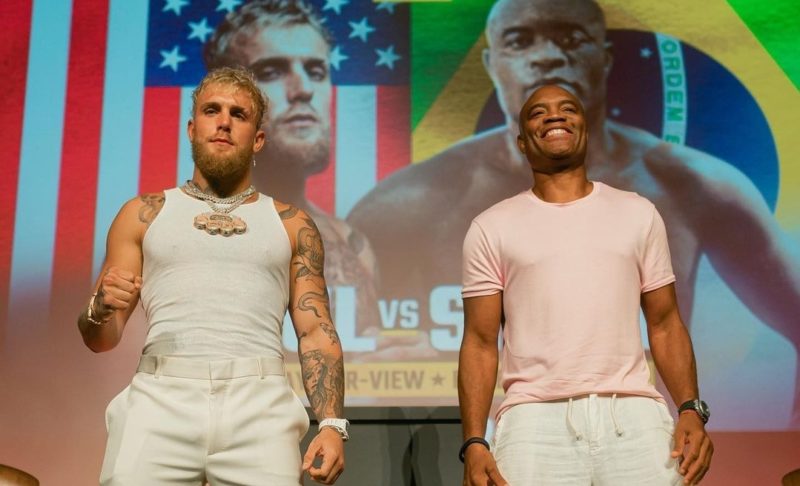Jake Paul rebate previsões sobre luta com Anderson Silva e promete ...