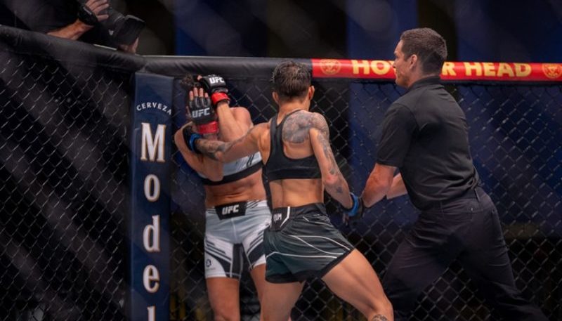 VÍDEO: Assista O Nocaute Brutal De Amanda Lemos Sobre Marina Rodriguez ...