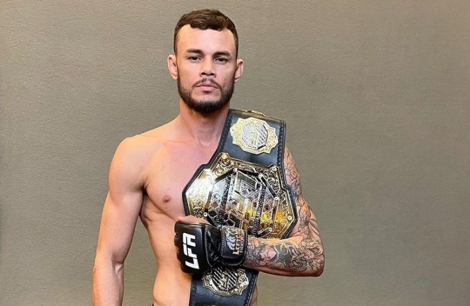 Campeão peso pena da LFA, Felipe Bunes revela sonho de chegar ao UFC ...