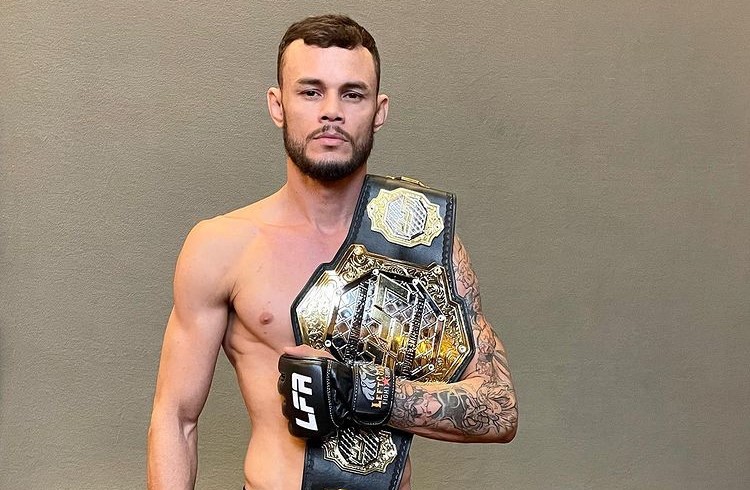 LFA featherweight champion, Felipe Bunes reveals his dream of reaching ...