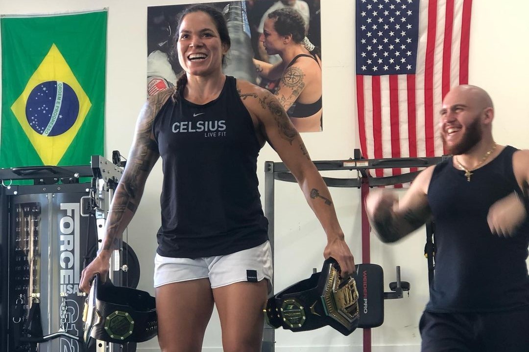 Amanda Nunes Posts 'Rare Workout' With Belts And Draws Attention From ...