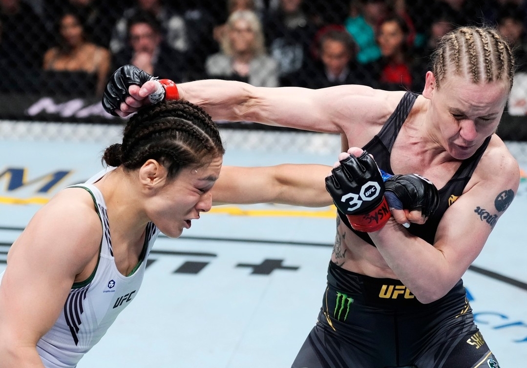 Alexa Grasso defende o cinturão em revanche contra Valentina Shevchenko ...