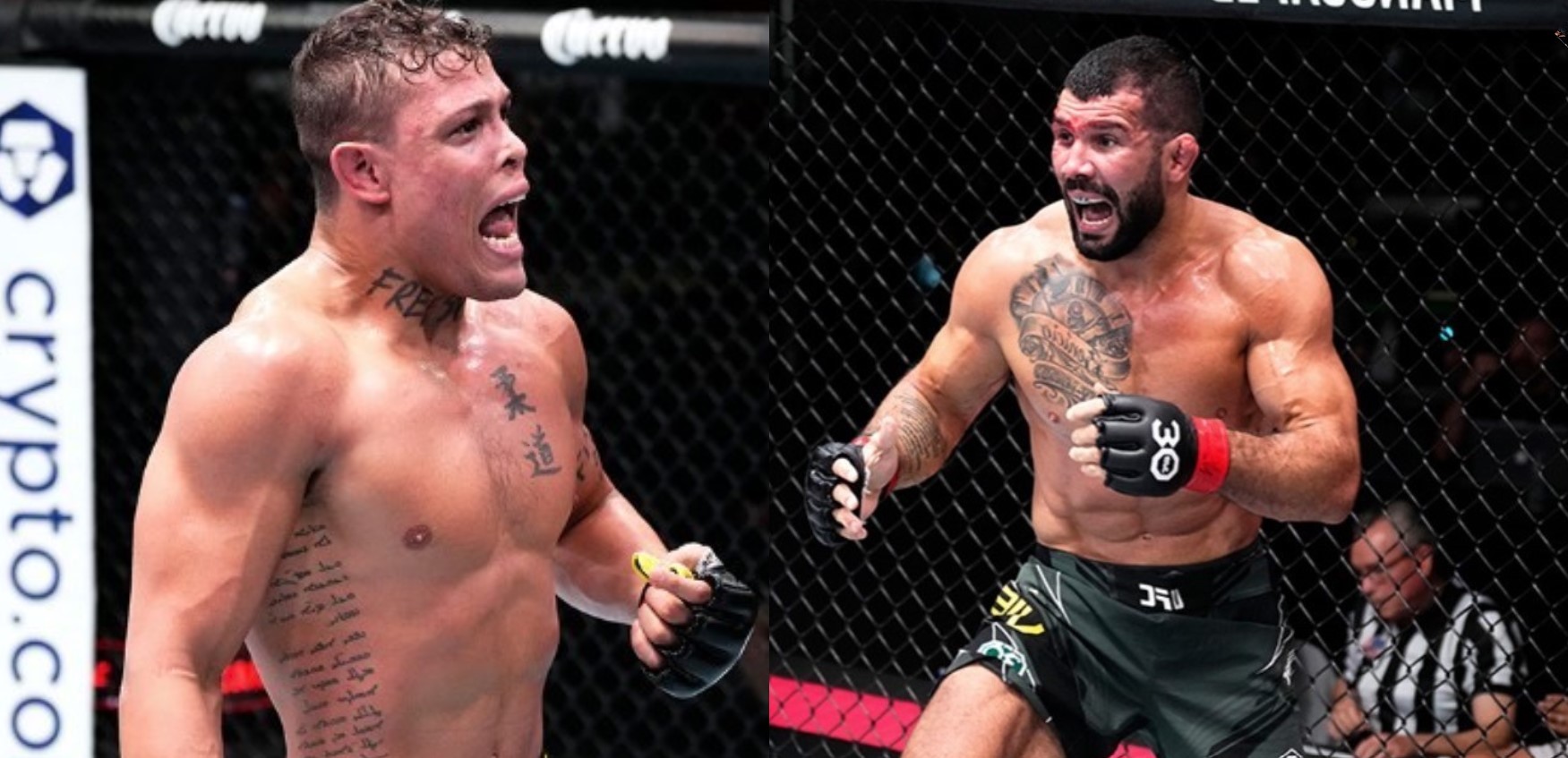 Protagonistas No UFC Las Vegas 72, Caio Borralho E Rodolfo Vieira ...