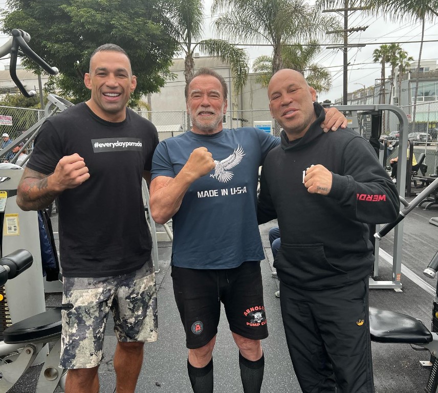 Em passagem pelos Estados Unidos, Fabrício Werdum e Wanderlei Silva ...