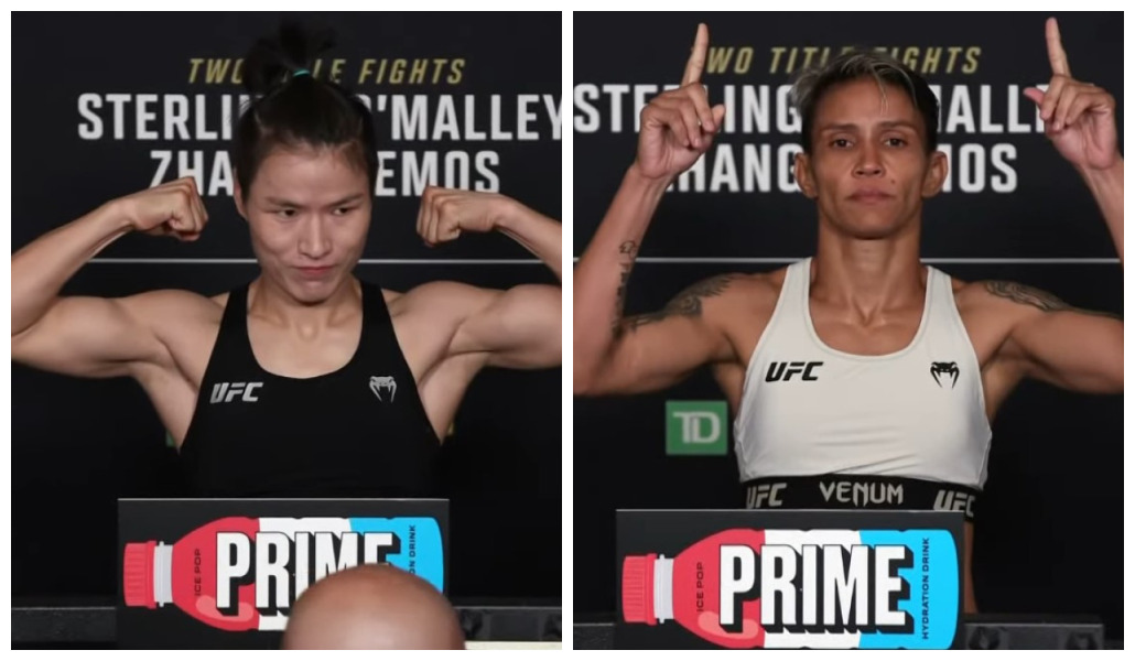 Weili Zhang e Amanda Lemos batem peso e confirmam luta por cinturão no ...