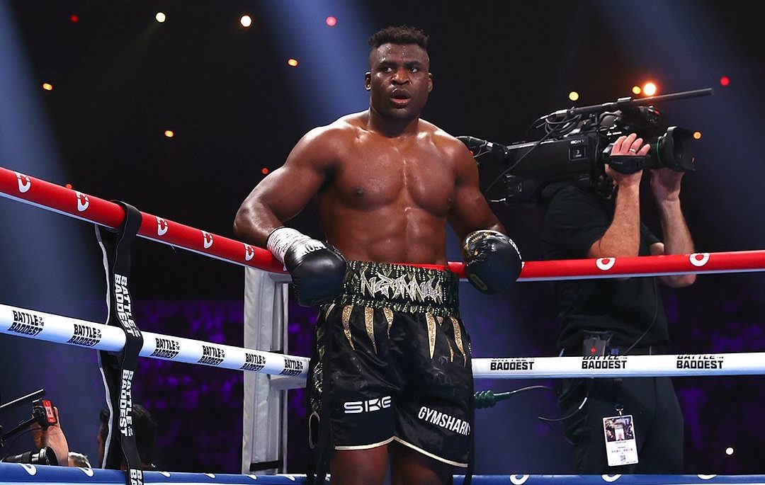 Francis Ngannou reflects after fight with UFC and boxing debut ...