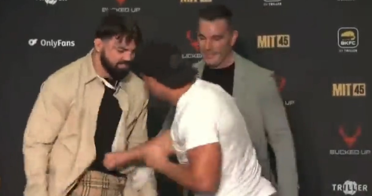 VÍDEO: Eddie Alvarez E Mike Perry Trocam Socos Em Encarada Quente Antes ...