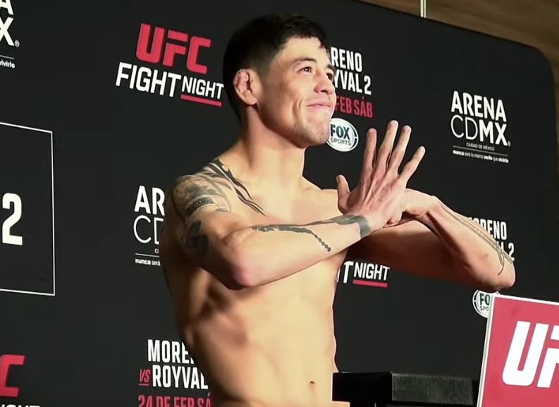 Brandon Moreno e Brandon Royval batem peso e confirmam luta principal ...