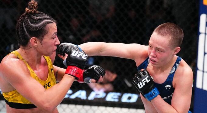 Amanda Ribas grows, but gives in to Rose Namajunas' experience in the ...