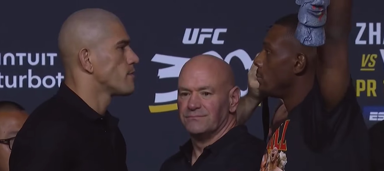 VIDEO: See what the first face-off between Alex Poatan and Jamahal Hill ...