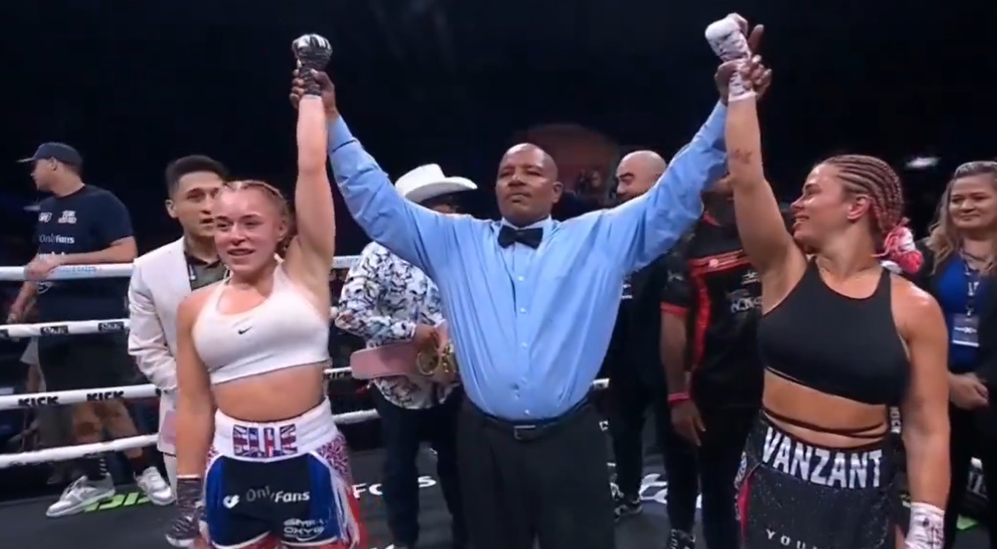 Former UFC fighter is almost knocked out by ex-porn actress, but ...