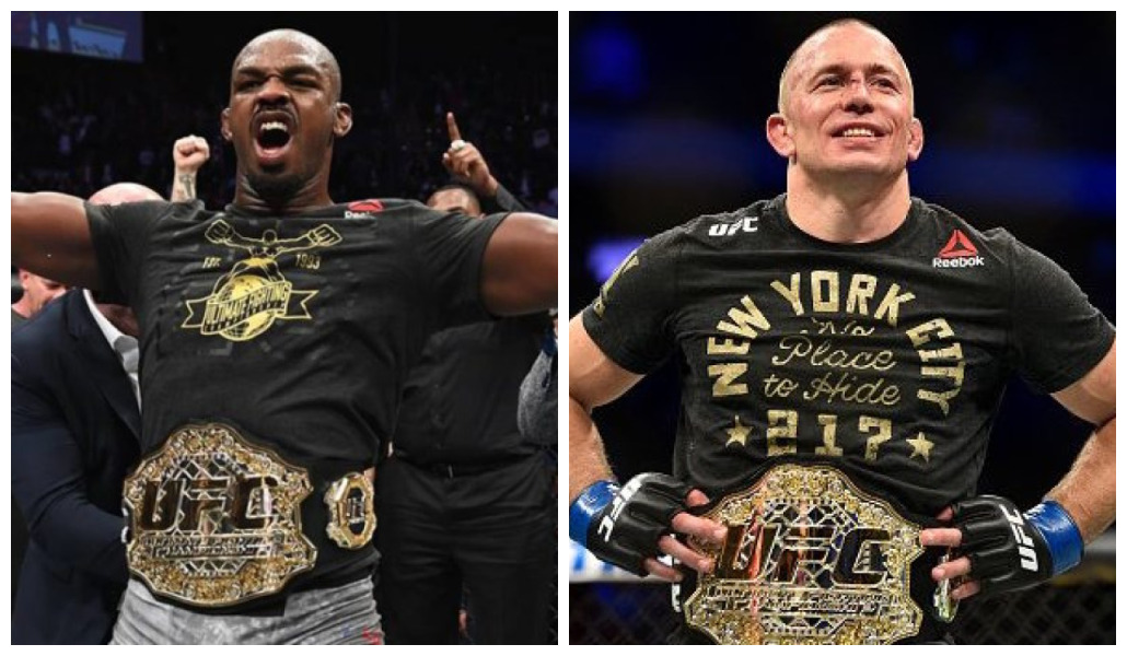 Jon Jones e Georges St-Pierre aparecem em lista dos '100 maiores ...