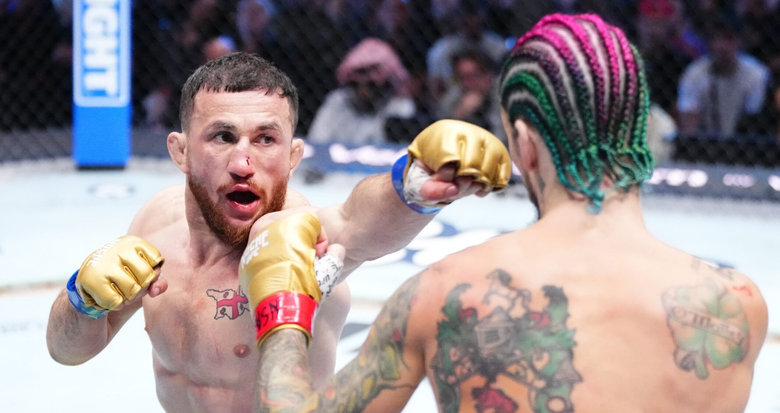 FIGHT VIDEO: Watch Merab Dvalishvili's submission over Sean O'Malley at ...
