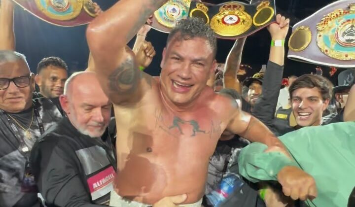 Popó beats Argentine in a close fight, secures victory at Fight Music ...