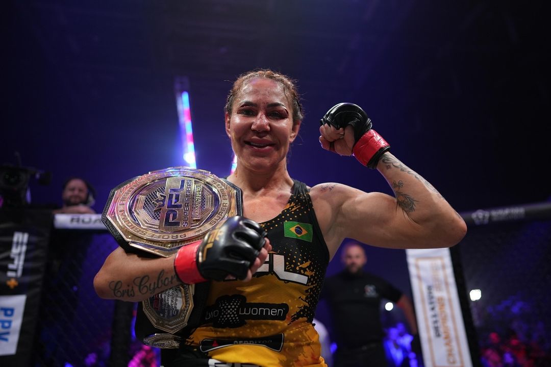 Cris Cyborg projeta o próximo capítulo da vida após conquistar cinturão ...