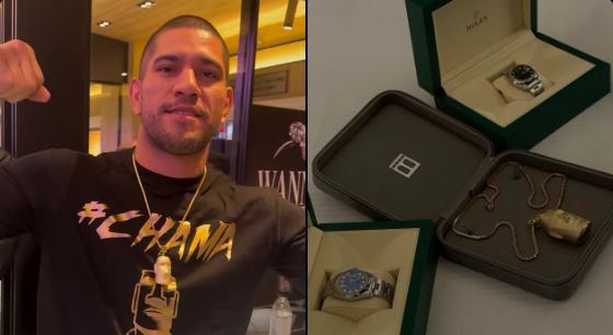 VIDEO: Stone or gold head? Nickname earns Alex Poatan 'new amulet ...