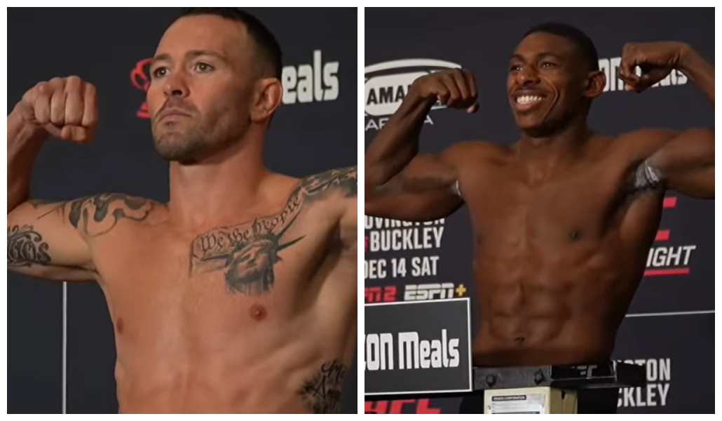 Colby Covington E Joaquin Buckley Batem Peso E Confirmam Luta Principal ...