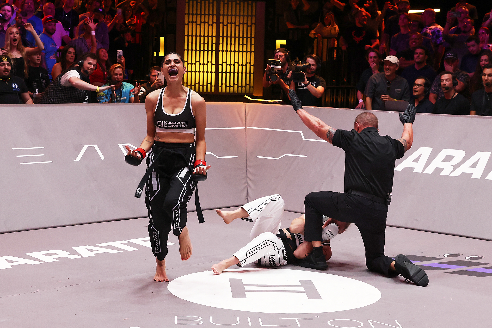 Poatan's sister and Cuban giant are highlights in the first Karate ...