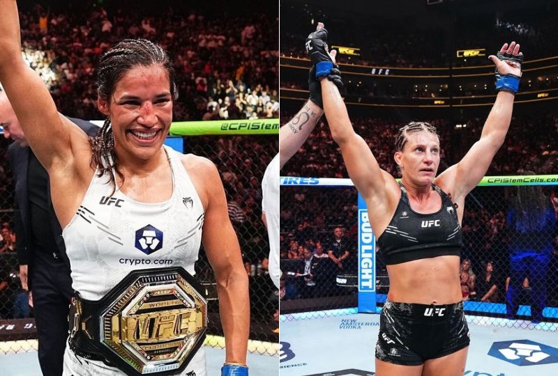 Julianna Peña and Kayla Harrison have title fight scheduled for UFC 316 ...