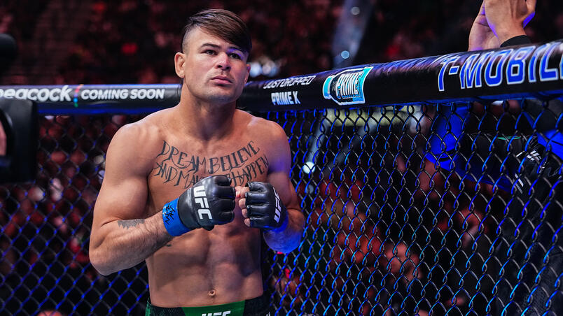 Undefeated English UFC prospect downplays Diego Lopes' talent and ...