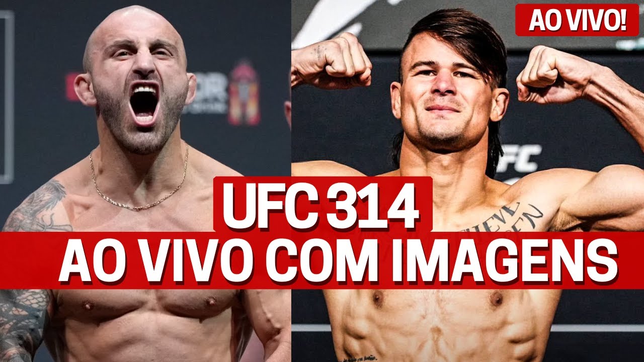 VÍDEO: Assista à Pesagem Oficial Do UFC 314 AO VIVO, Com Diego Lopes ...