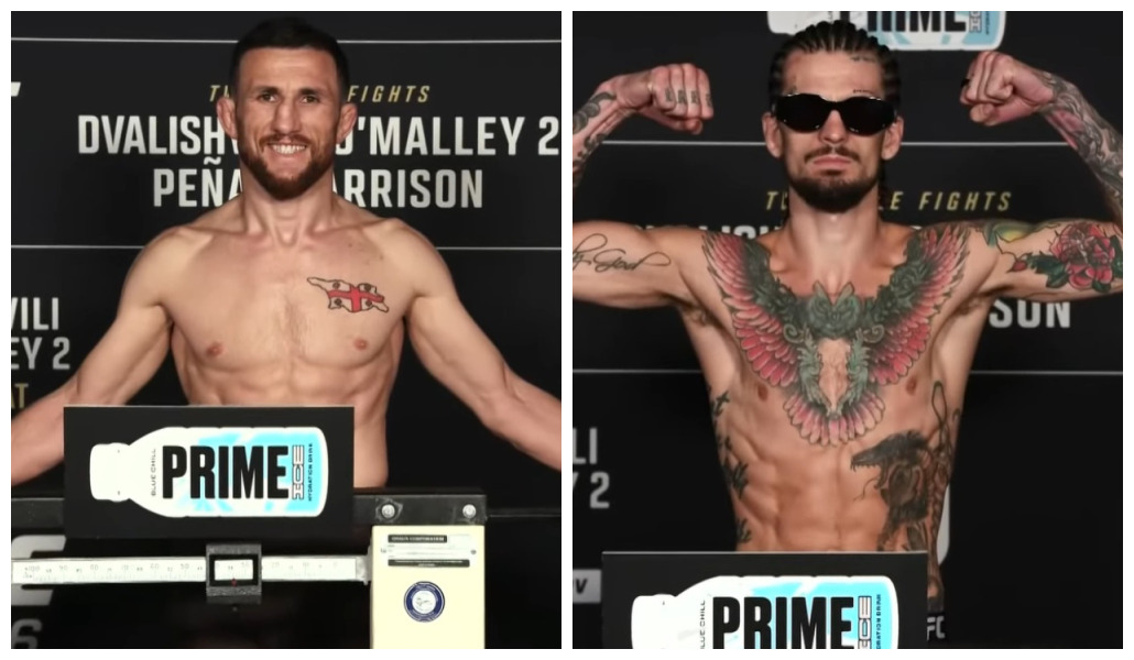 UFC 316: Merab Dvalishvili and Sean O'Malley make weight and confirm ...