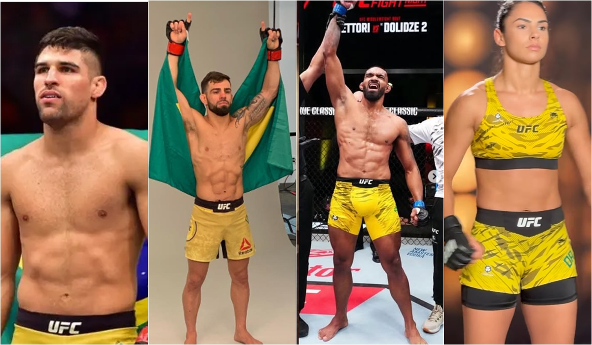 Vicente Luque, Bulldoguinho, Brendson Ribeiro E Ariane Lipski São ...