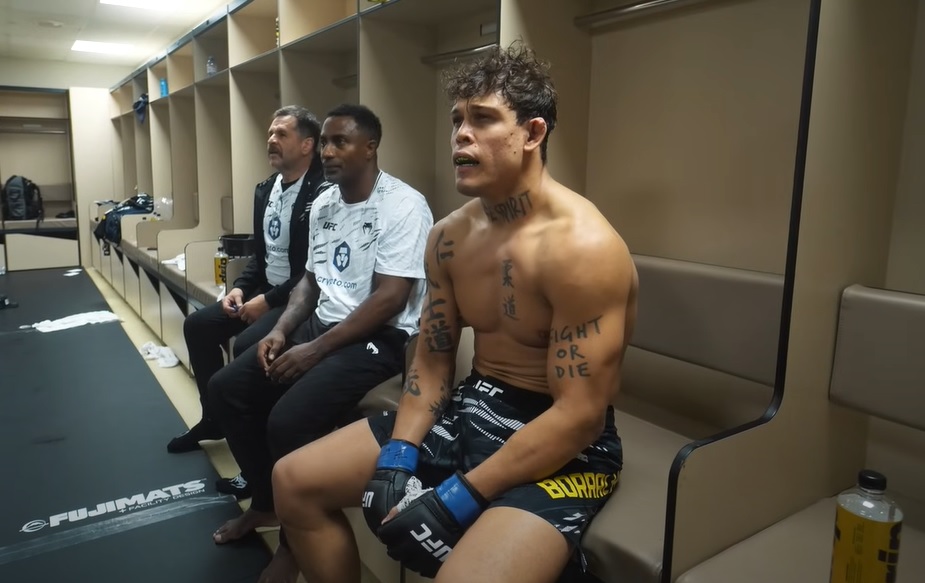 Images Show Caio Borralho Head Down After Defeat to Maurício Ruffy at ...