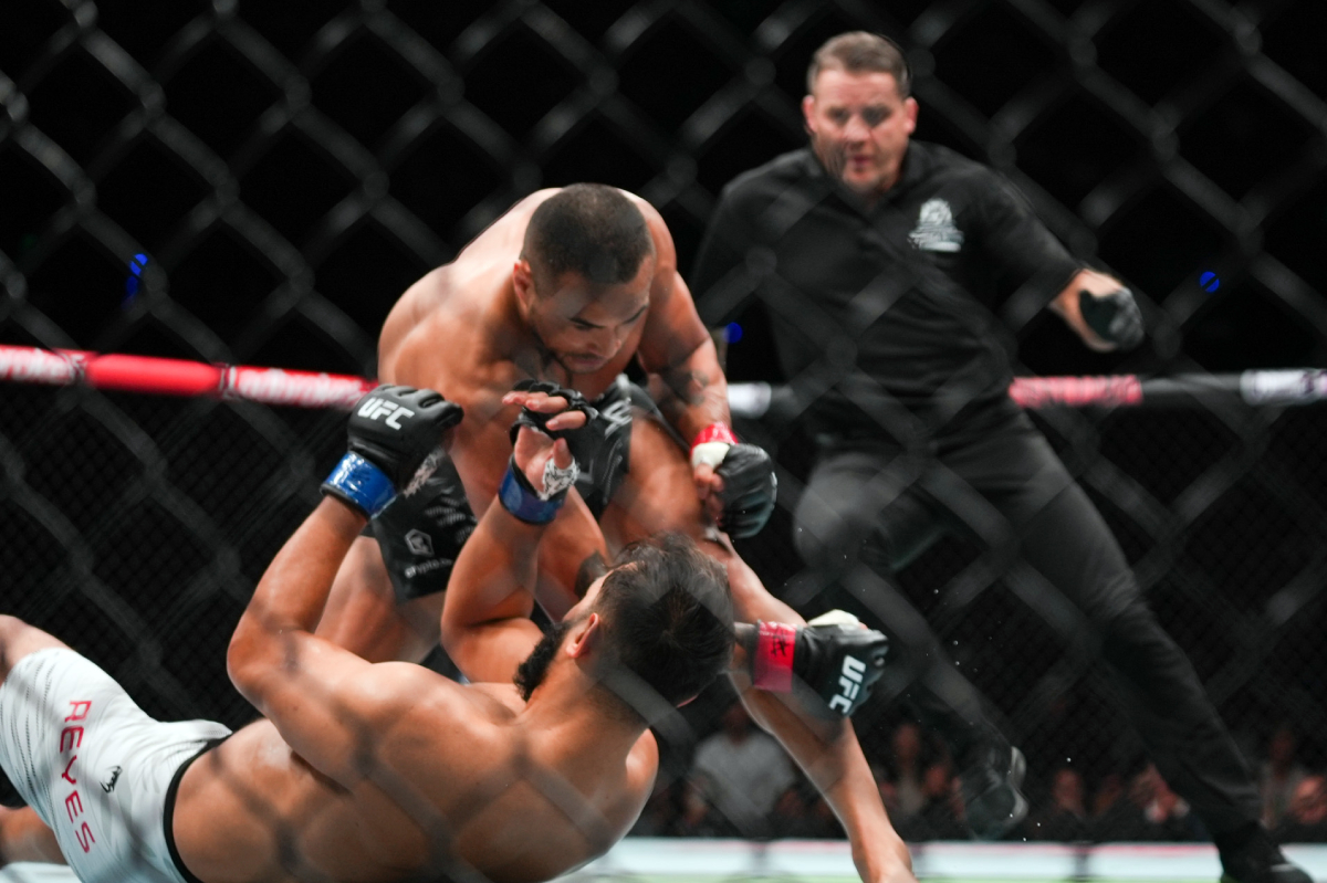 VIDEO: Watch Carlos Ulberg's Knockout of Dominick Reyes at UFC Perth ...
