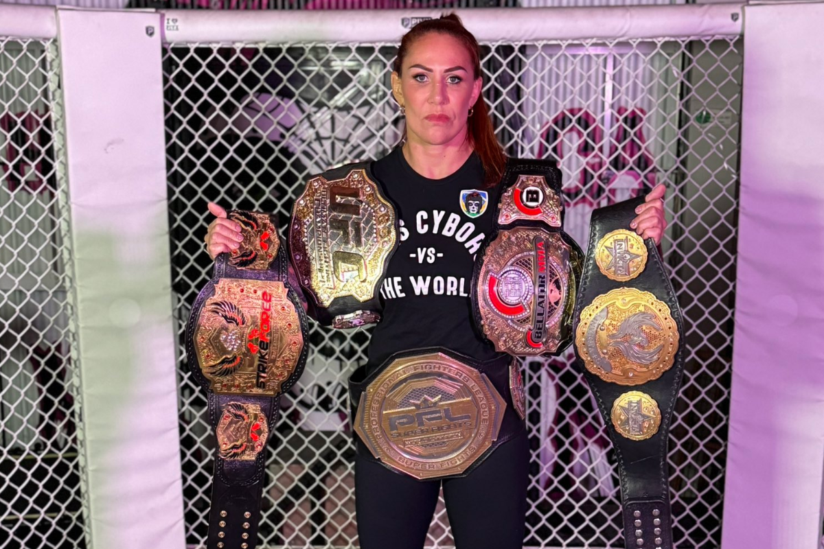 One of the biggest names in MMA history, Cris Cyborg reveals when she ...