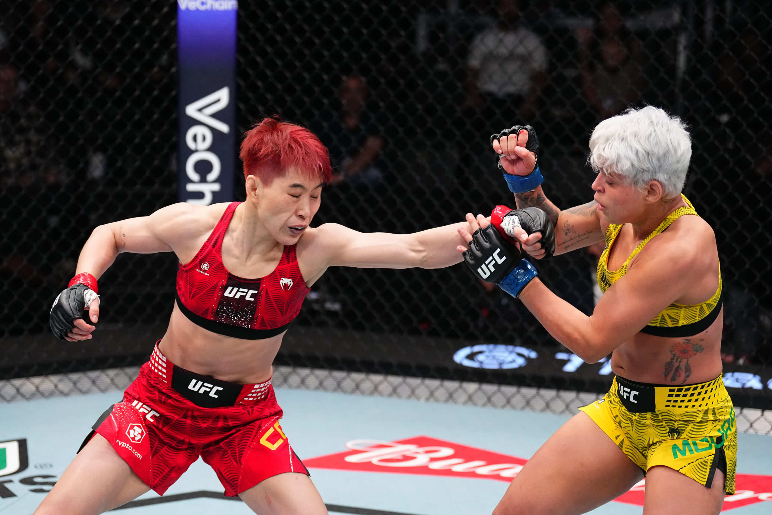 Wang Cong Supera Eduarda Ronda Por Decisão Unânime No UFC Vegas 113 ...