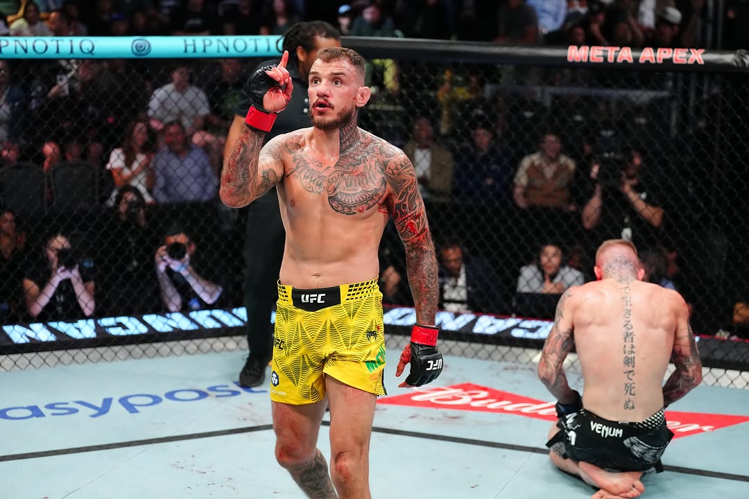Victory at Easter! Renato Moicano Reveals Emotion at Fighting During ...